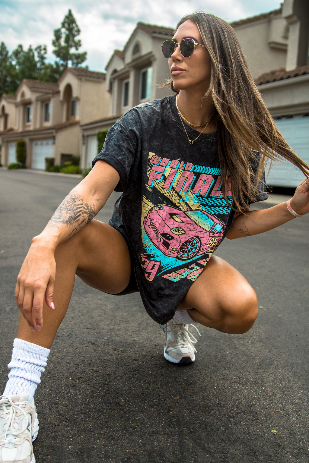 Race Day Oversize Tee – Revel Company