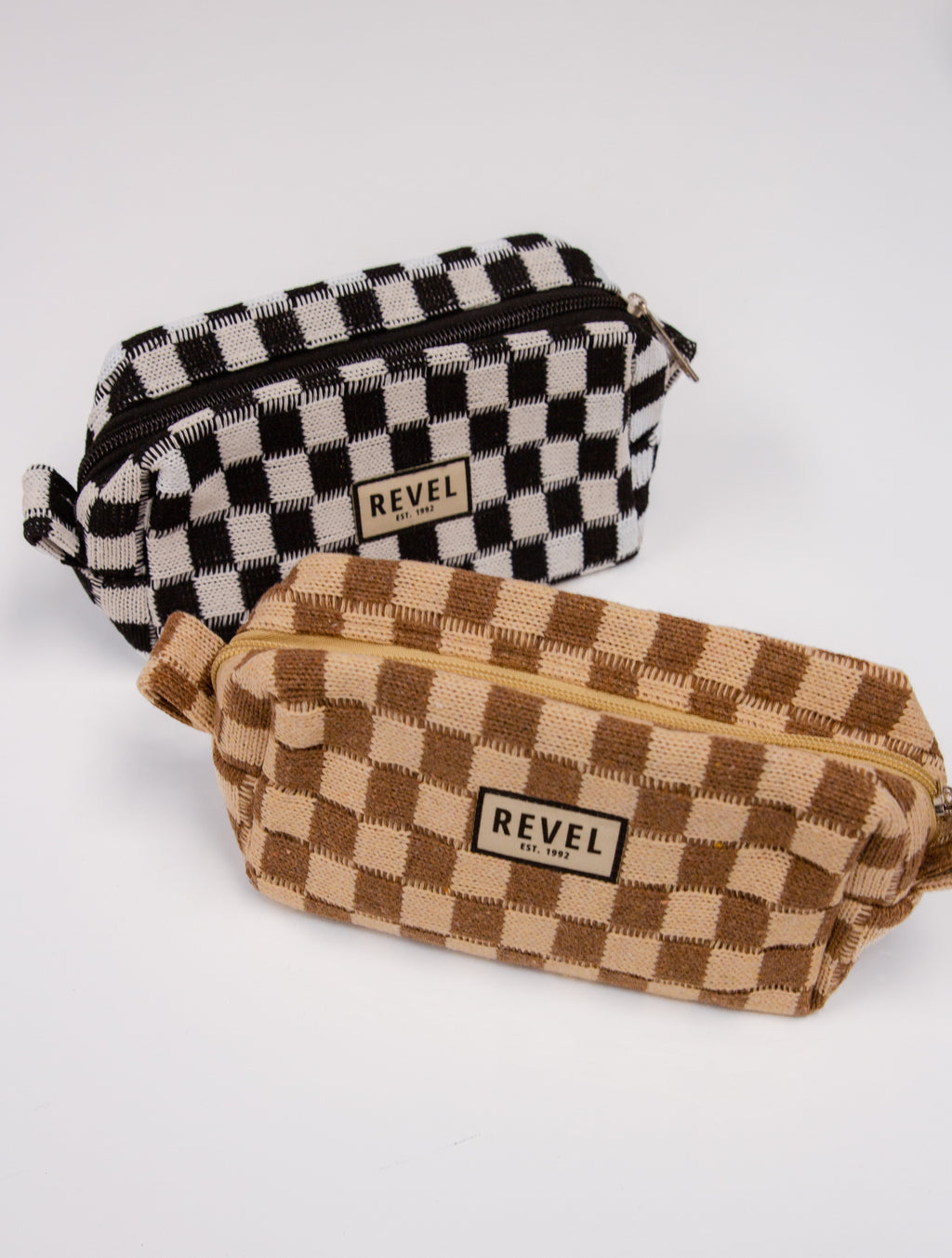 Checker Makeup Bag – Revel Company